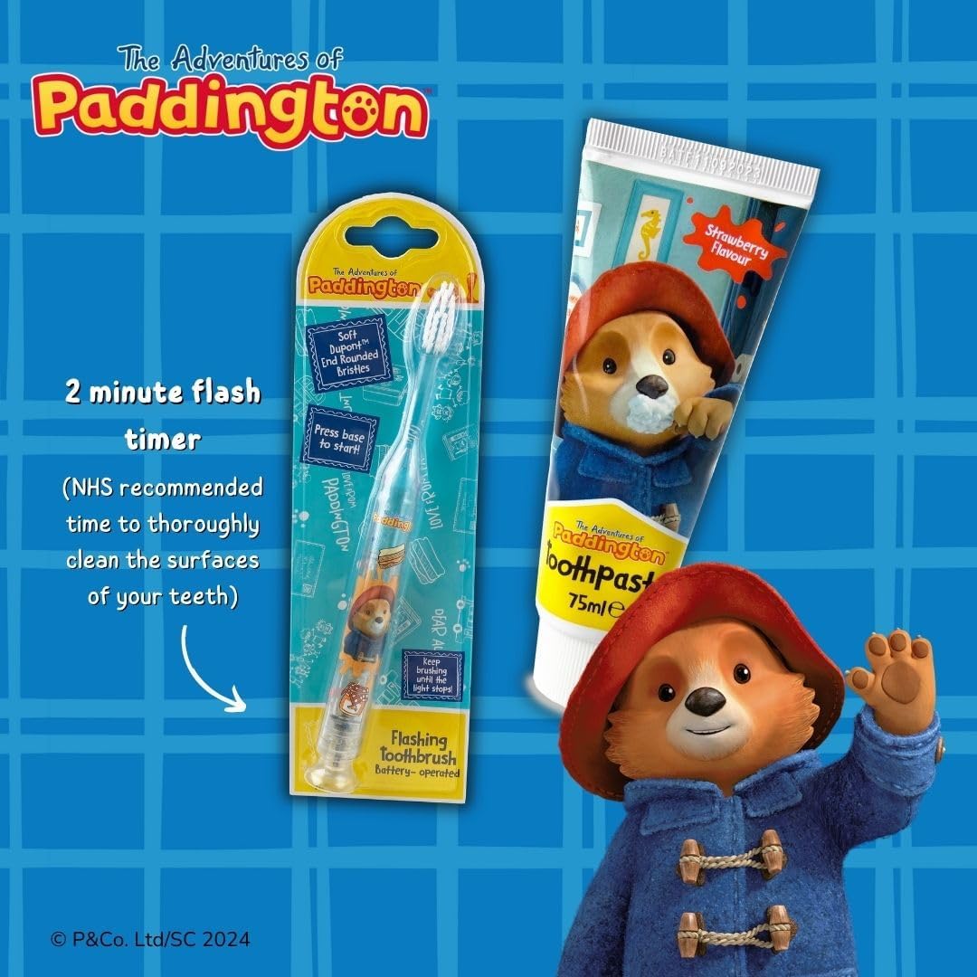 Paddington Flashing Toothbrush | Distinct Brands Ireland - Quick Shipping