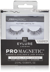 Eylure PROMAGNETIC Eyeliner & Lash Kit, No 117 Natural Fiber Eyelashes ...